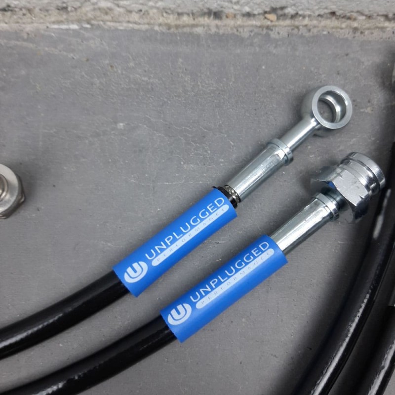 "Unplugged Performance" brake hoses for Tesla Model 3 and Y