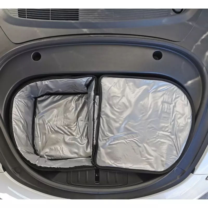Front trunk coolers for Tesla Model 3