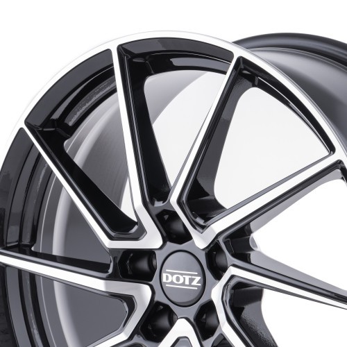 Complete Wheel Set | DOTZ SPA Dark 19" Rims for Tesla Model 3