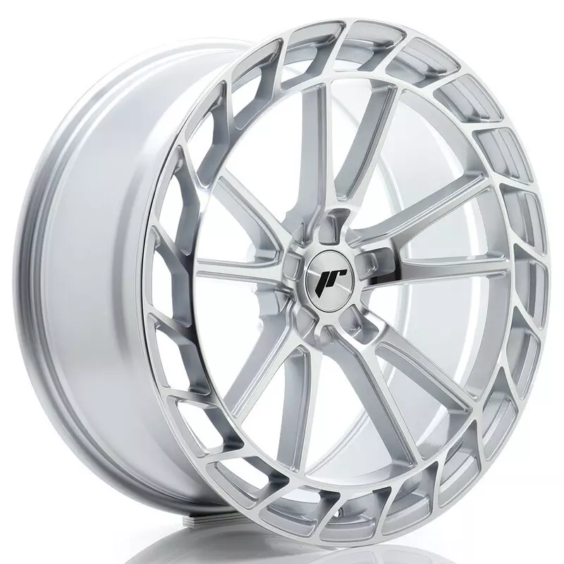 Set of 4 Japan Racing JR45 Silver Gray 19" Rims for Tesla Model 3